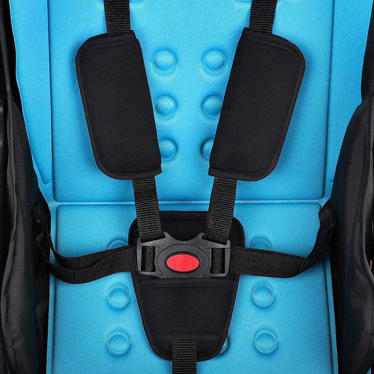 Accmor Car Seat Straps Shoulder Pads Suit, Stroller Belt Covers for Baby Kids,Car Seat Strap Covers for Car Seats, Pushchair, Stroller Belts