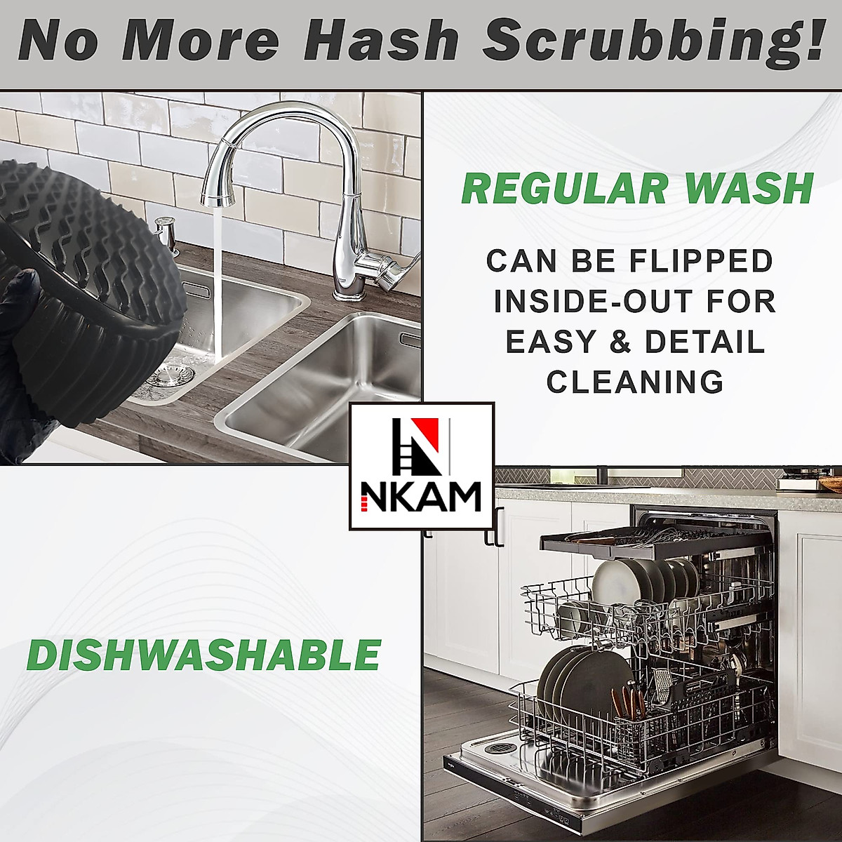 2 Pack Air Fryer Silicone Liners - Food Grade Reusable Air Fryer Liners - Easy to Clean, Non-stick, Heat Resistant - Replacement of Flammable Parchment Paper Liners