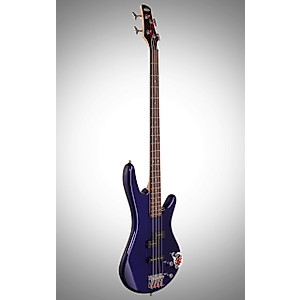 Ibanez 4 String Bass Guitar, Right Handed, Jewel Blue (GSR200JB),34 inches