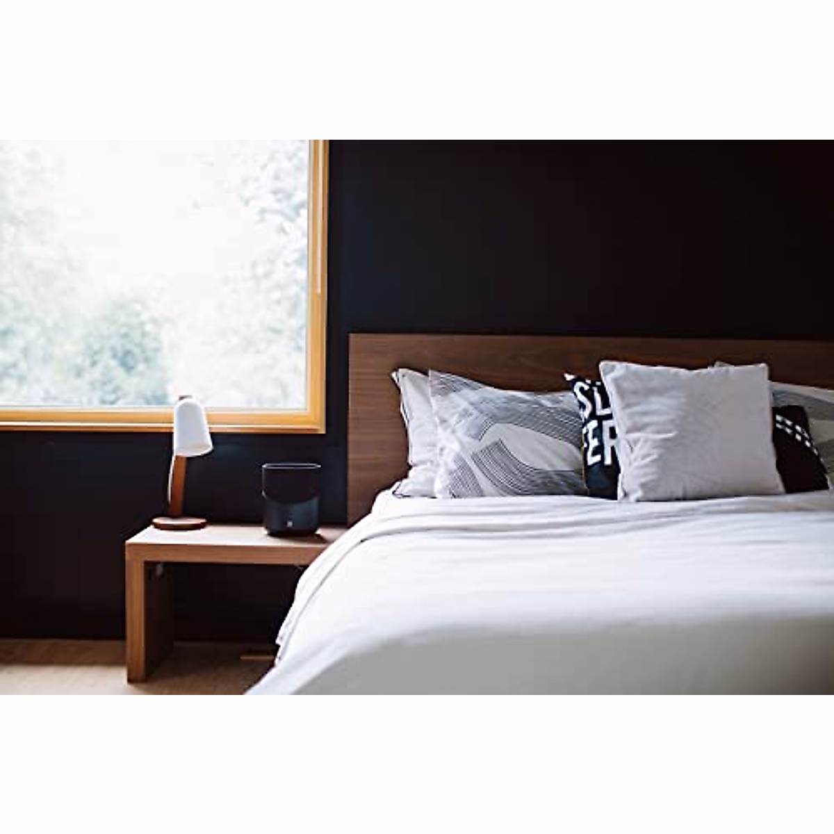 Bluesound Pulse M Omni-Hybrid Wireless Music Streaming Speaker with Bluetooth - Black - Compatible with Alexa and Siri