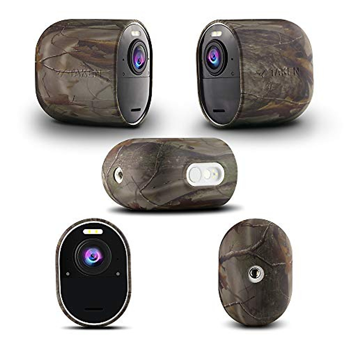 Arlo Ultra Skin, Taken Protective Silicone Skins Compatible with Arlo Ultra Camera - Durable and Weatherproof Silicone Case Protection, 4 Pack, Camouflage