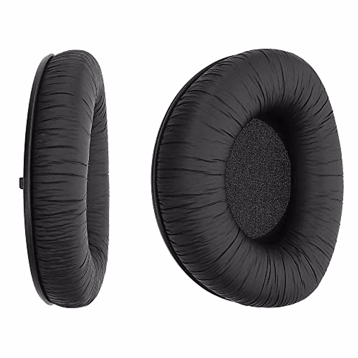 kwmobile Ear Pads Compatible with Sennheiser RS160 / RS170 / RS180 Earpads - 2X Replacement for Headphones - Black