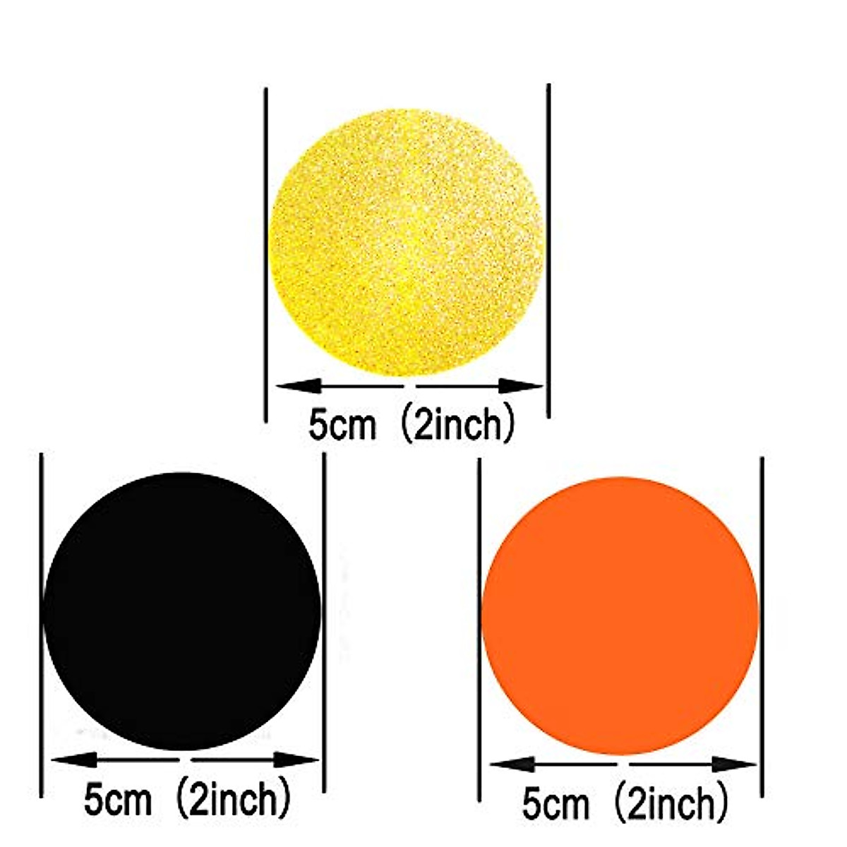 Black Orange Party Hanging Garlands Decorations - Halloween Graduation Construction Zone Birthday Party Baby Shower Party Photo Booth Backdrops Decorations, 26ft