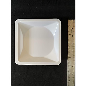 Standard Weighing Boats, W-S140-WH-50, 140mm, Large, White, Pack of 50