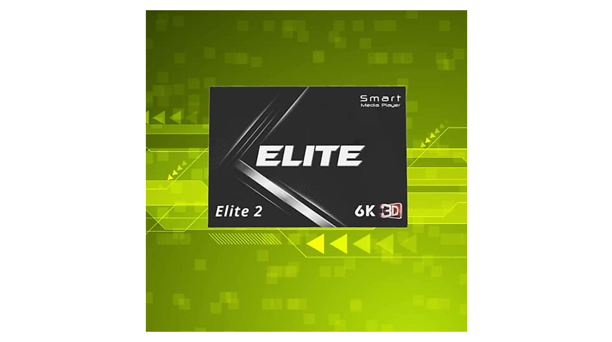 Elite 2 Android TV Box 2022 - 6K Streaming, 4GB RAM, Voice Control