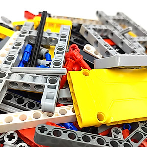 DSPITWOD Technical Parts Beams Axles Connectors Bricks Sets - 420 Pieces, Frame Liftarms Beams for Technic Car STEM Building Block Toys