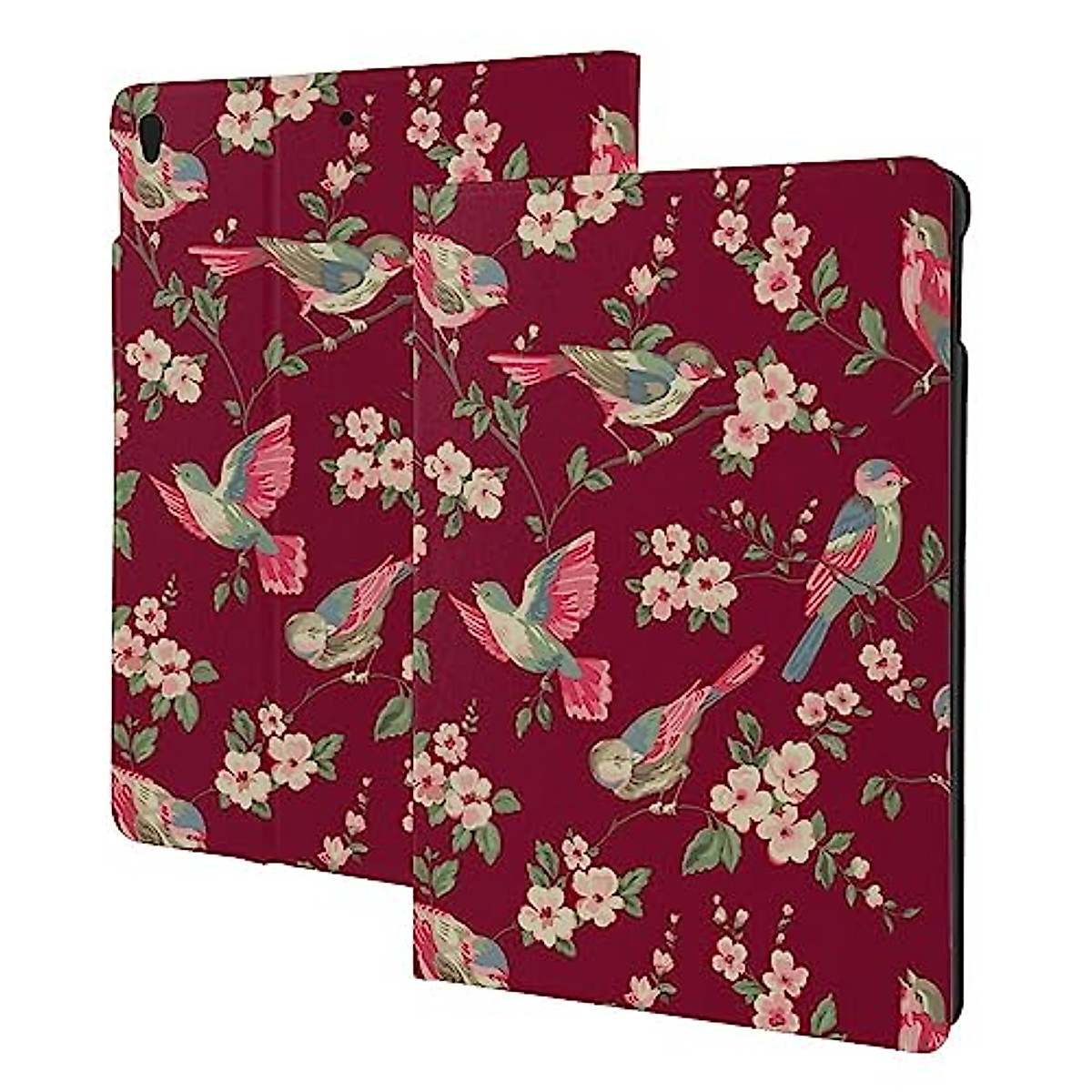 Red Beautiful Bird Case Fit for IPad Air 3 Pro 10.5 Inch Case with Auto Sleep/Wake Ultra Slim Lightweight Stand Leather Cases