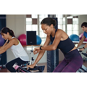 Fitbit Versa Smart Watch, Black/Black Aluminium, One Size (S & L Bands Included)