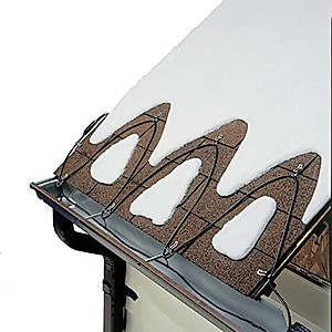 Frost King RC200 Automatic Electric Roof Cable Kits, 120V x 1000W x 200Ft, Black