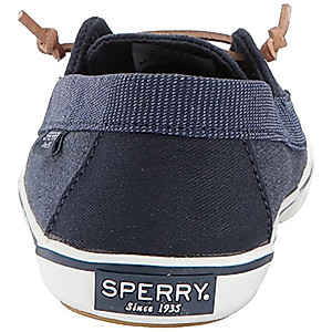 Sperry Womens Lounge Away Sneaker, Navy, 7.5