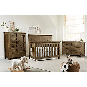 Westwood Design Westfield 5 Drawer Chest Harvest Brown