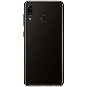 Samsung Galaxy A20 US Version GSM Unlocked not CDMA Cell Phone with 32GB Memory, 6.4" Screen, 12 Month Samsung US Version, Black with Free Tempered Glass