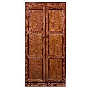 Concepts in Wood KT613A Storage Cabinet for Office or Pantry (Oak)