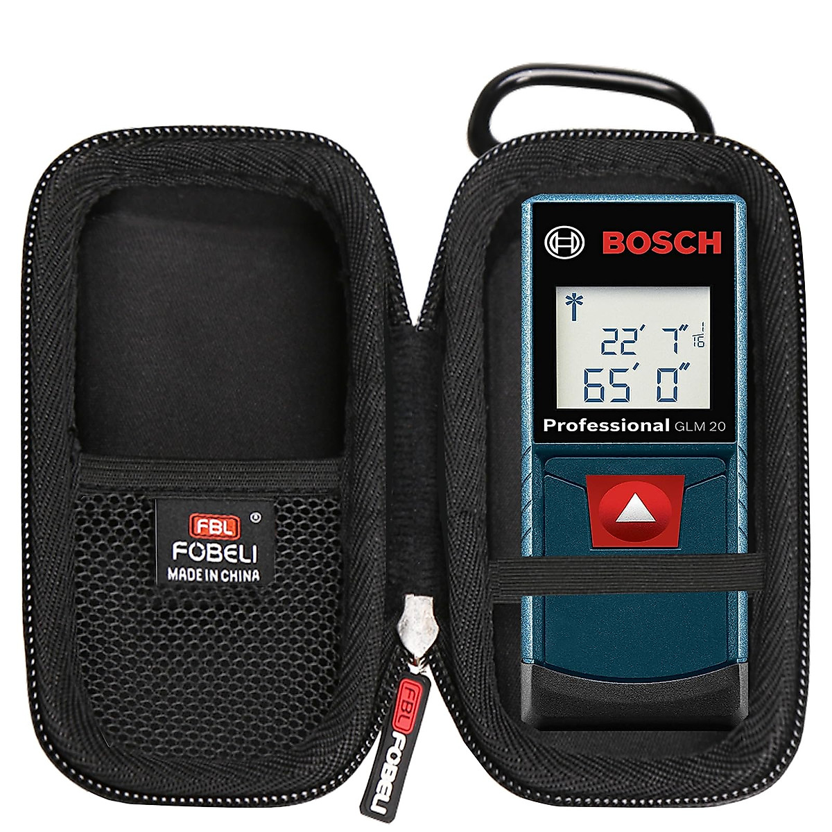 FBLFOBELI Hard Travel Case Replacement for Bosch GLM20 Blaze 65ft Laser Distance Measure