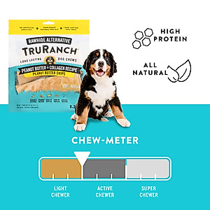 TRURANCH Collagen Chips Peanut Butter - 8.2 oz