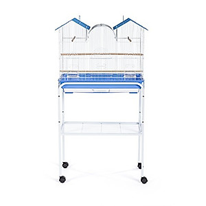 Prevue Pet Products 447 Bird Cage Stand for 26" x 14" Base Flight Cages, White