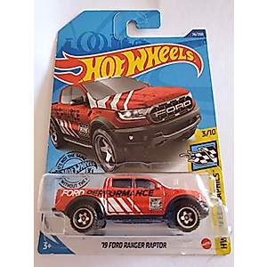 Hot Wheels 2020 Hw Speed Graphics '19 Ford Ranger Raptor, Red 76/250