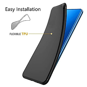 YZKJSZ 2 Pack Case for Motorola ThinkPhone,Shock-Absorption Light but Durable Soft Gel Transparent + Black TPU Silicone Protection Case Cover for Motorola ThinkPhone (6.6")