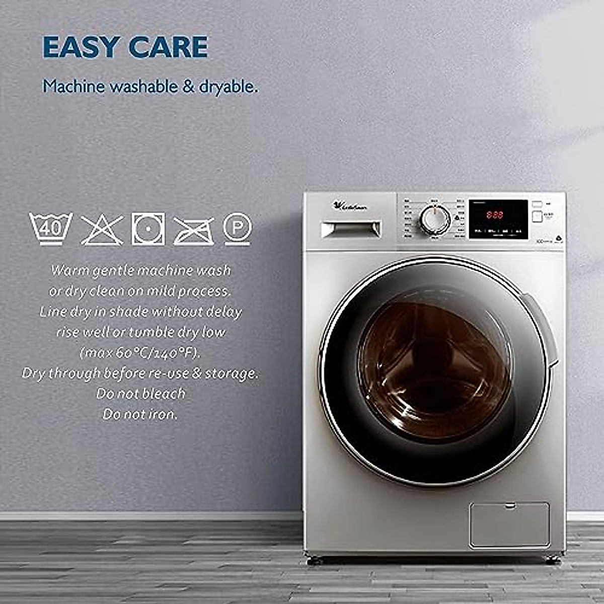 Dafinner Lightweight Full Queen Bed Comforter, Cooling All-Season Duvet Insert, White Plush Bio-Base Down Alternative Quilt Bed Blanket for Summer Warm Weathers/Hot Sleepers