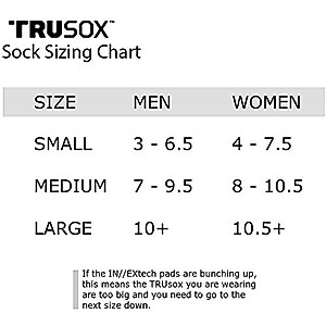 Trusox Standard 3.0 Cushion Crew Socks, White, Large