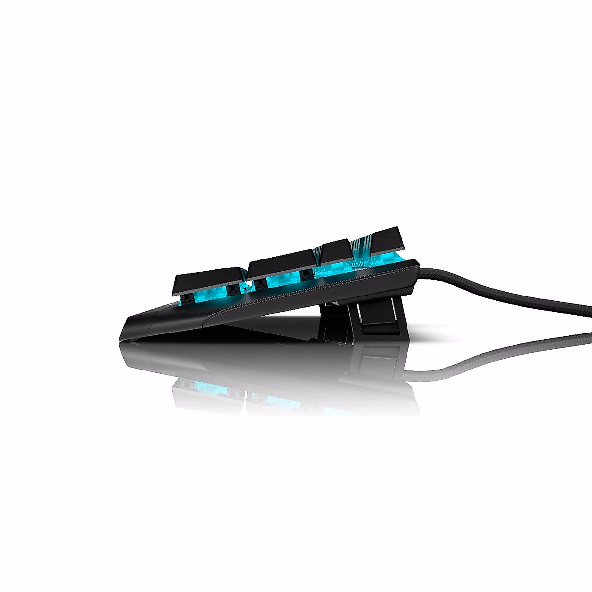 Alienware USB Low-Profile RGB Gaming Keyboard AW410K: Alienfx Per Key RGB LED - Cherry MX Brown Switches
