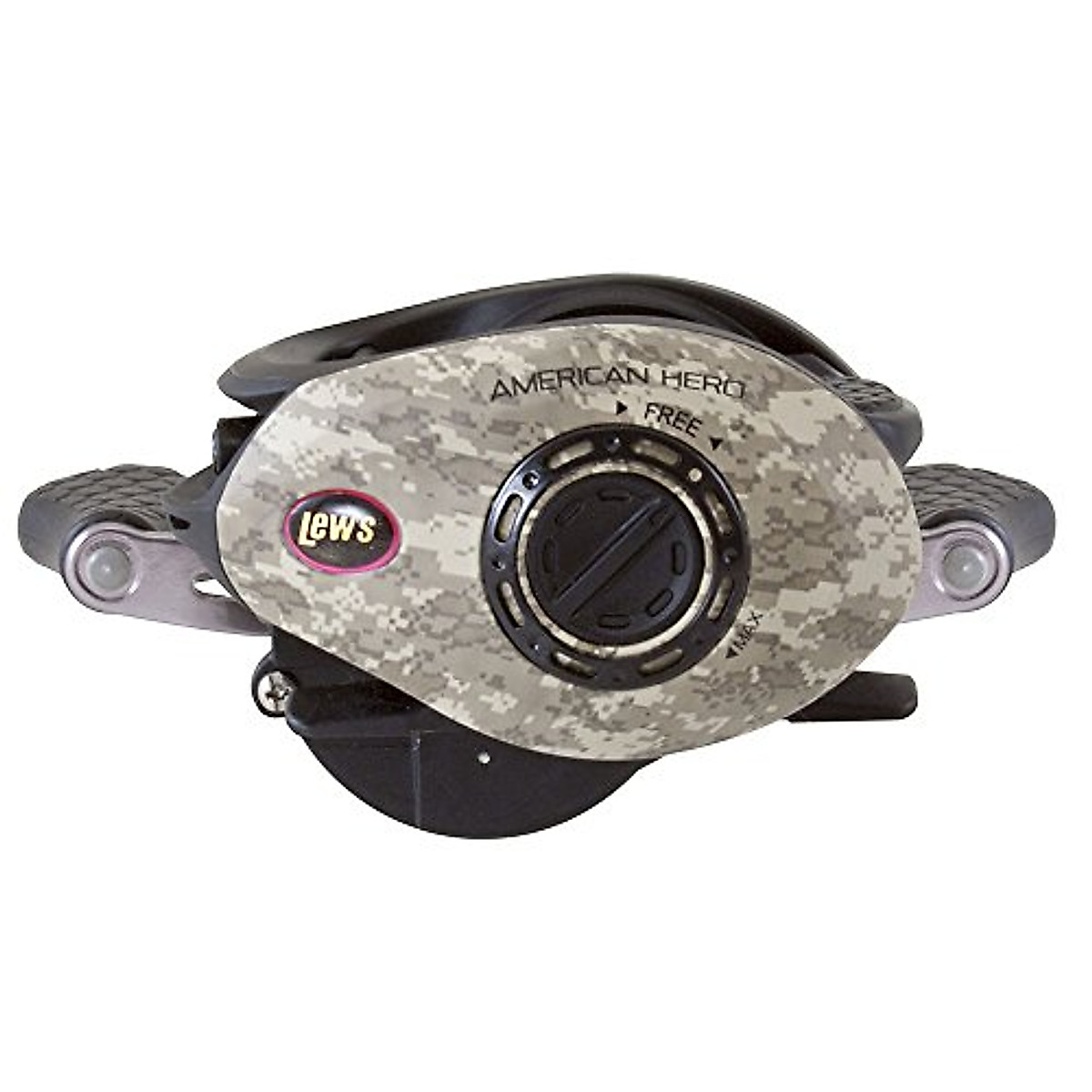 Lew's American Hero Camo 7.1:1 Right Hand Baitcast Reel