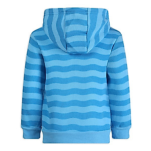 Nickelodeon Baby Shark Boys Zip Up Hoodie, T-Shirt, and Pants 3 Piece Set for Toddlers