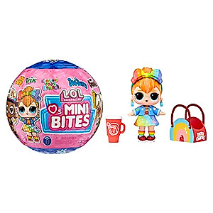 L.O.L. Surprise! LOL Surprise Loves Mini Bites Cereal Dolls with 7 Surprises, Accessories, Limited Edition Doll, Cereal Theme, Collectible Doll- Great Gift for Girls Age 4+