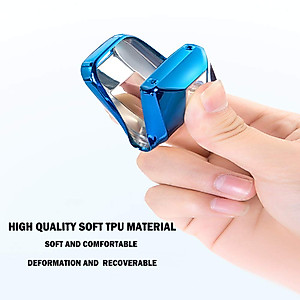 Car Key Fob Cover,Fit for Kia Folding Key Fob Optima Alloy Keychain Silver…