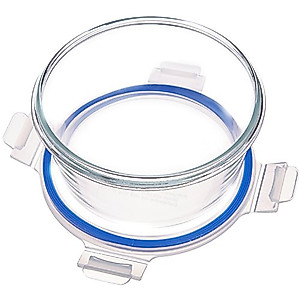 Amazon Basics Glass Locking Lids Food Storage Containers, 14-Piece Set