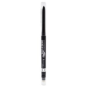 Rimmel Exaggerate Smoke N Shine Eyeliner, 001 Little Black Smokey, 0.0089 Ounce, Gel