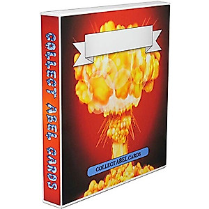 UniKeep Garbage Pail Kids GPK Themed Collectible Card Storage Binder - Complete With 20 Card Pages (Adam Bomb)