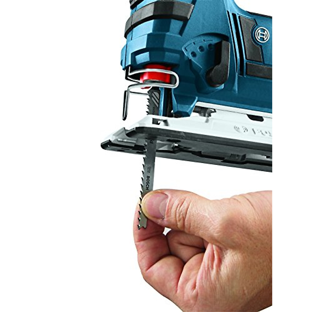 BOSCH 18-Volt Lithium-Ion Cordless Jig Saw Bare Tool JSH180B,Blue