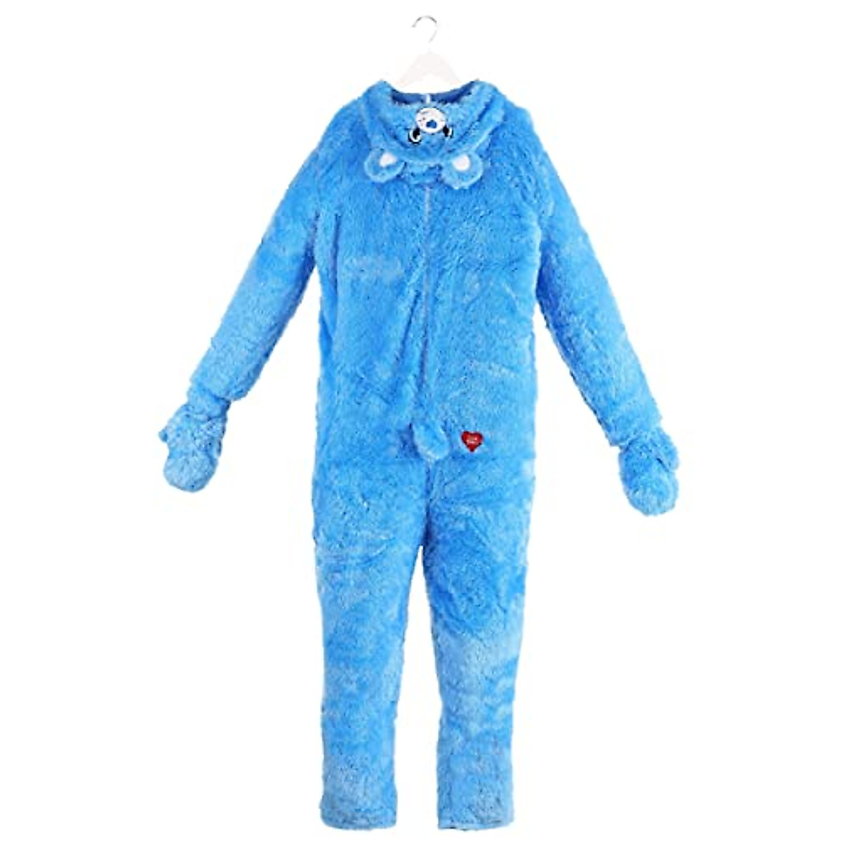 Adult Care Bears Classic Grumpy Bear Costume Grumpy Bear Onesie Suit for Men and Women Medium