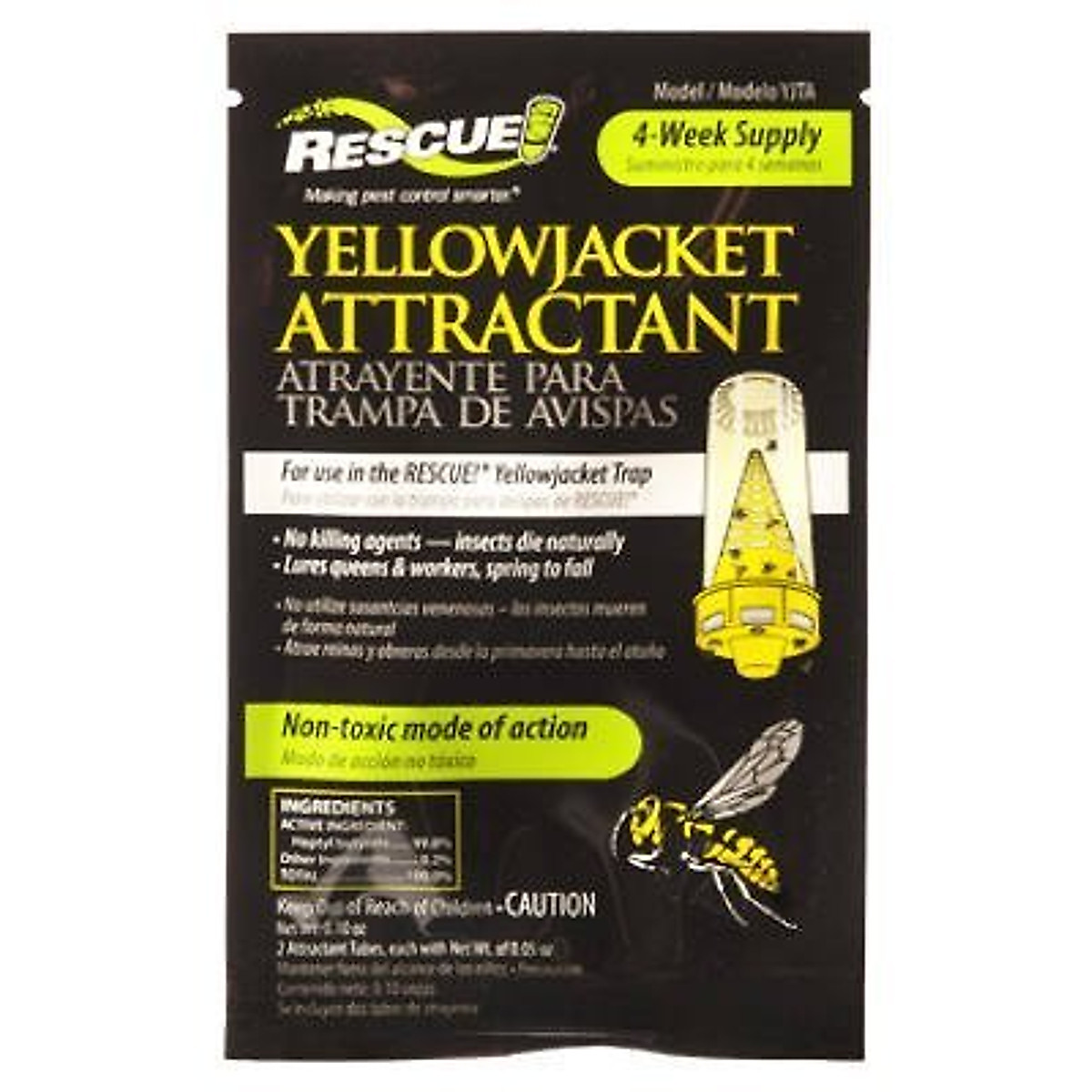 Rescue YJTA-DB36 4 Week Yellow Jacket Trap Attractant