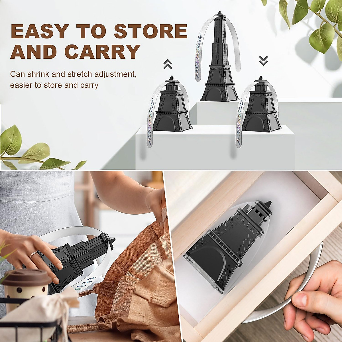 Fly Fans for Tables, 3 Pcs Foldable for Outdoor Tables, Fly Away Bug Repellent Fan Table Top Bug Repellent Fan with Holographic Blades for Outside or Inside Table use Restaurant Party Barbeque