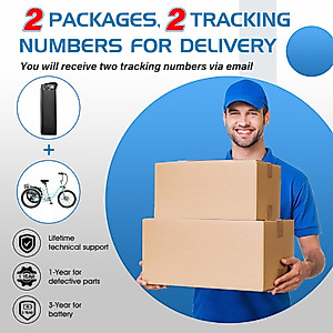 MOONCOOL Electric Tricycle for Adults, 350W 36V Electric Trike Motorized Three Wheel Electric Bicycle, 7 Speeds 3 Wheels Adult Electric Tricycle with Large Basket