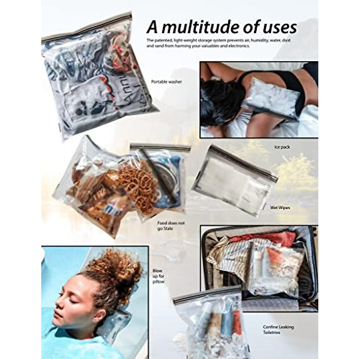 aLoksak Dry Waterproofing Bag 6 x 9 inches (2PK)