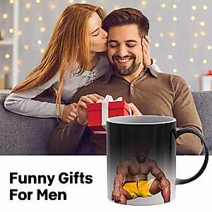 Funny Gifts for Men Women, White Elephant Gifts for Adults, Stocking Stuffers for Men Adults, Message Appears as it Heats, Novelty Gifts for Men Women, Christmas Gifts Birthday Prank Gifts,Office Joke