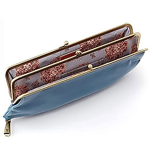 Hobo Womens Genuine Leather Mavis Clutch Wallet (Riviera)