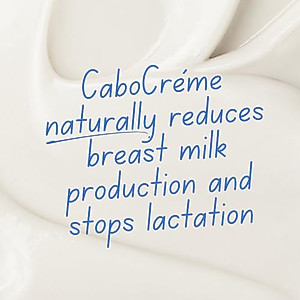 CaboCréme Cabbage Breast Cream for Engorgement, Breastfeeding, Weaning Support, and Suppression of Breast Milk | OB-GYN Created, Breastfeeding Mother Approved, Postpartum Essential