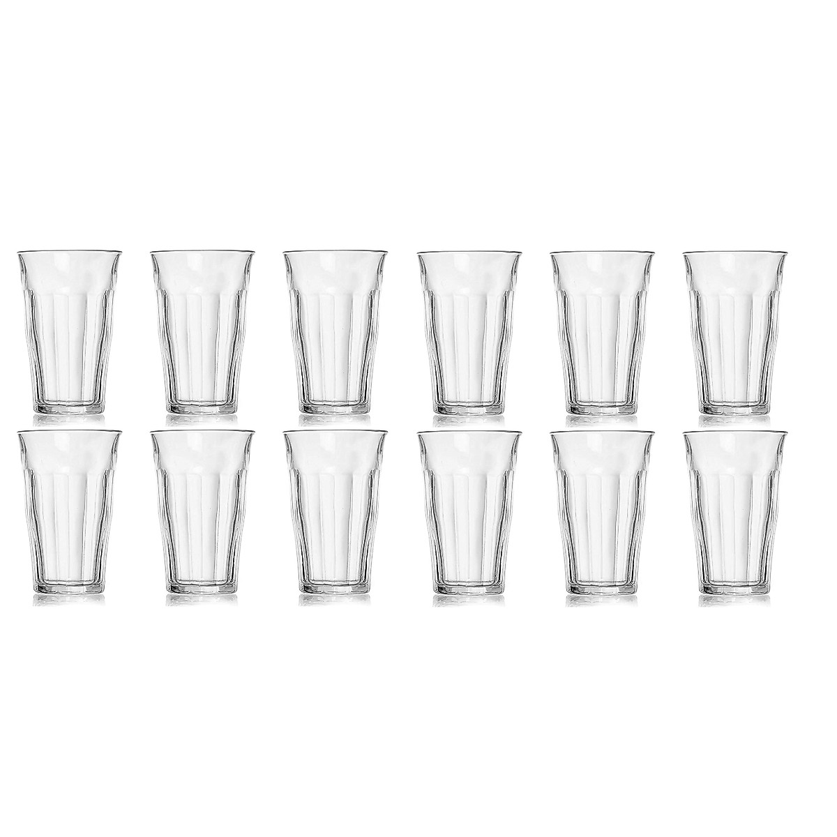Duralex Picardie Clear Tumbler 16 3/4 Ounces Set of 12