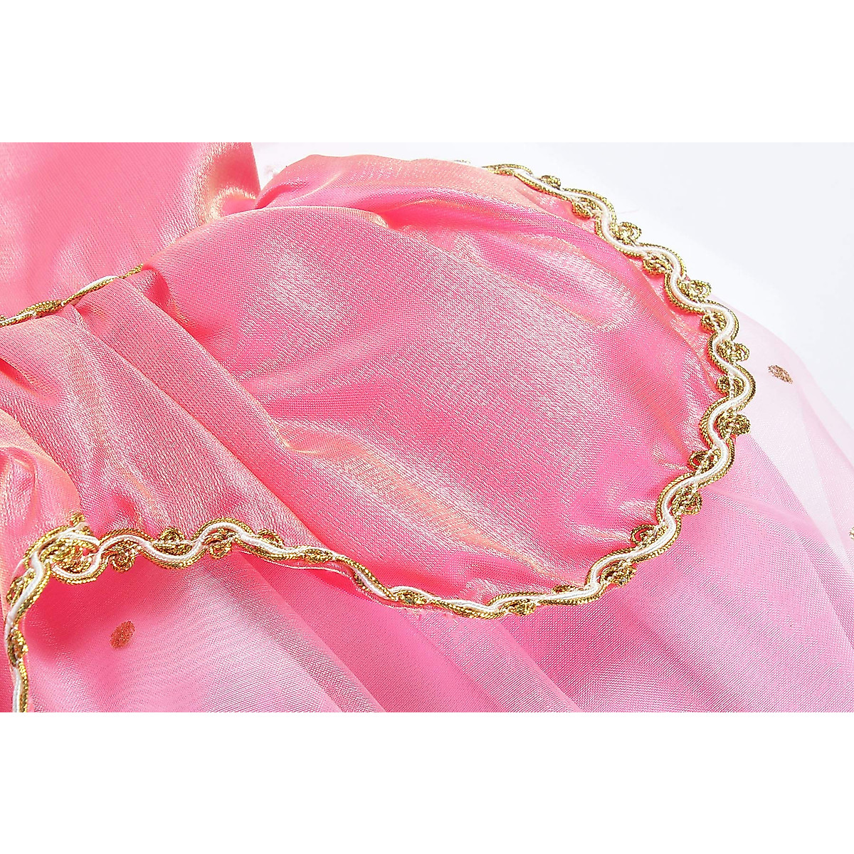 ReliBeauty Girls Princess Dress up Costume with Accessories, 4T, Pink