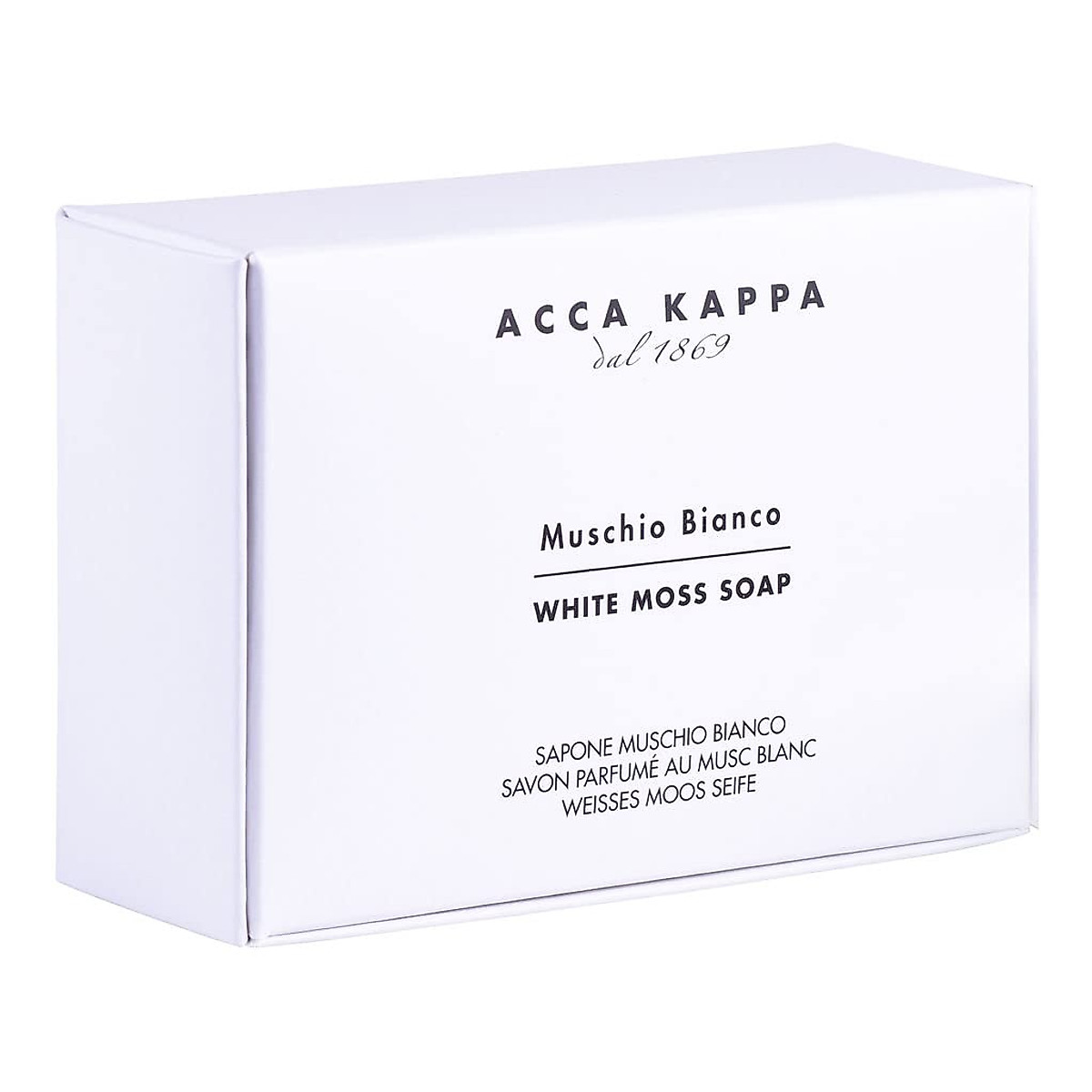 ACCA KAPPA Vegetable Soap, White Moss 5.3 oz (150 g)