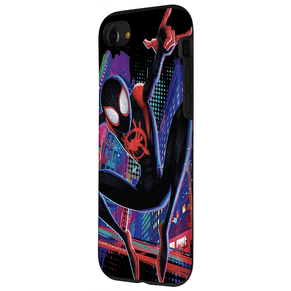 iPhone SE (2020) / 7 / 8 Marvel Spider-Man Into the Spider-Verse Miles Morales City Case
