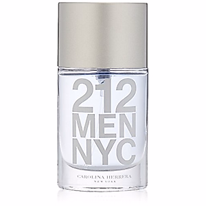 Carolina Herrera 212 Eau de Toilette Spray for Men, 1.0 Fl. Oz