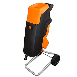 WEN 41121 15-Amp Rolling Electric Wood Chipper and Shredder