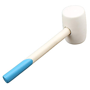 Wooden Handle Rubber Hammer Rubber Mallet Kids Hammer Toys Small Hammer for Child Kids Playing