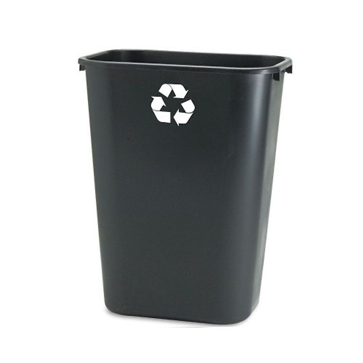 Trash and Recycling Vinyl Sticker Decals for Trash/recycle Bin Can white BFP