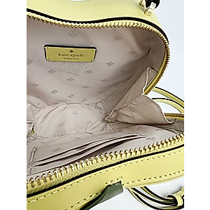 Kate Spade Honeycrisp Apple Novelty Crossbody Quilted Leather Green Multi